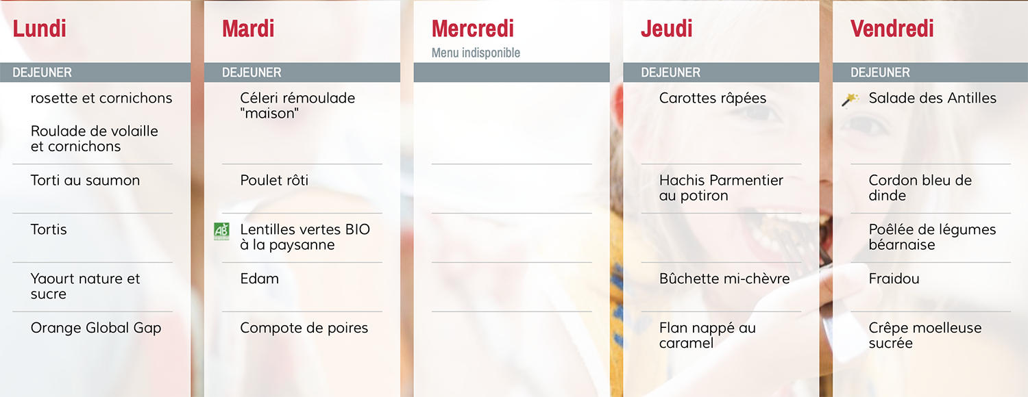 RESTAURATION ET GARDERIE